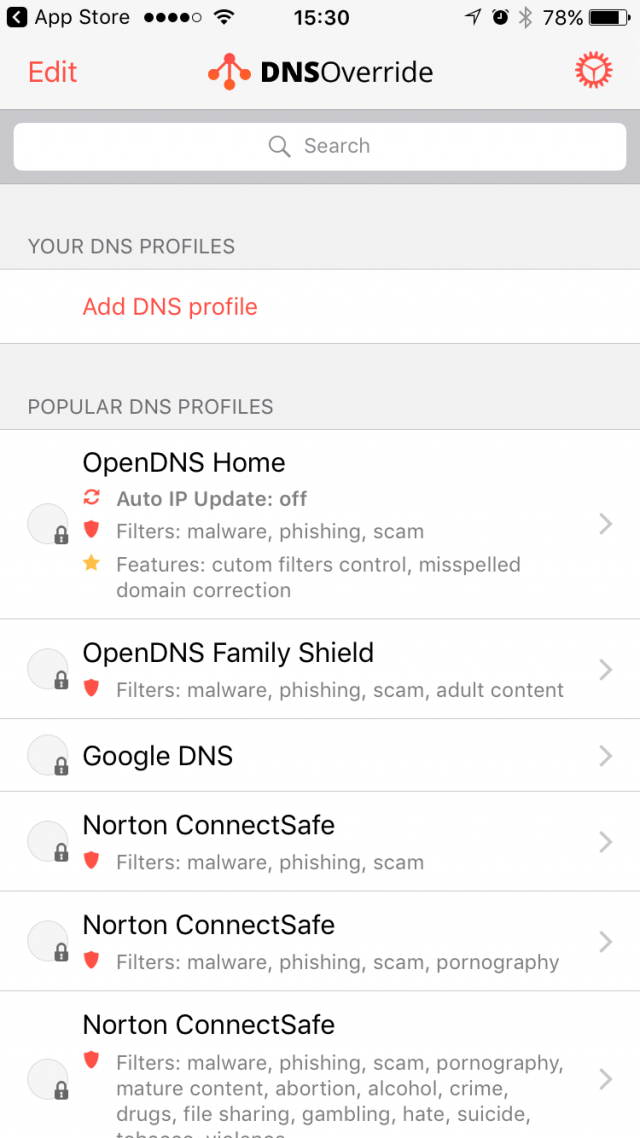 Install DNS Override on iOS to change iPhone or iPad DNS | DNS Override – DNS changer for iPhone ...